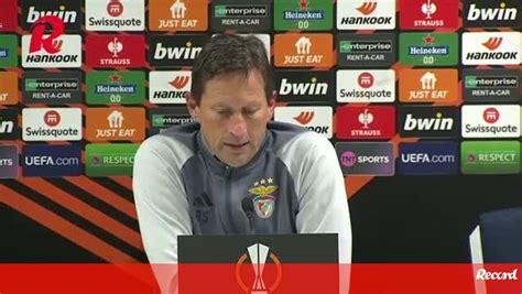 Roger Schmidt Fala Em Jogo Fantástico Do Benfica A Chave Foi