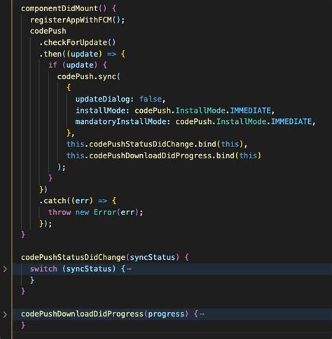 react native ota update how to deploy new version of your app in 1