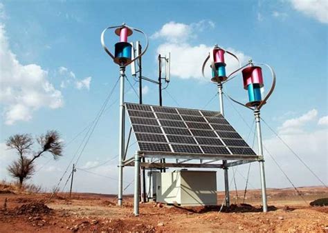 Zero Carbon Solar Wind Hybrid System Communication Base Station Power Supply System Solarwind