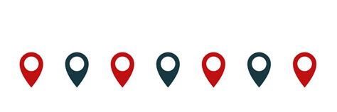 Red Map Pointer Vector Images Over 19000