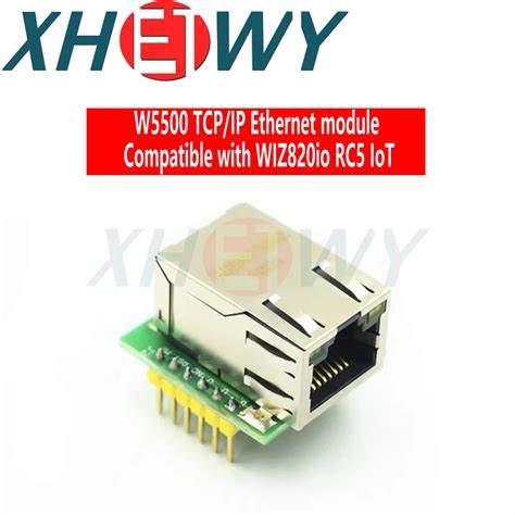 1pcs w5500 module tcp ip ethernet protocol module compatible with wiz820io network interface rc5