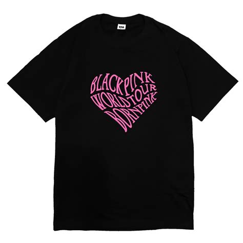 Jual Kaos Blackpink Born Pink Venom World Tour V2 Heart Shopee Indonesia