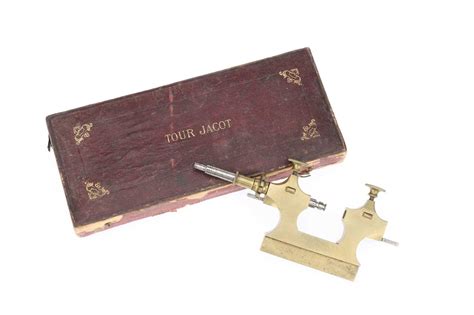 Lot 218 A Watchmakers Tour Jacot Pivoting Tool