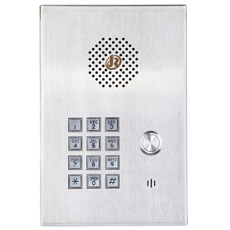 Stainless Steel Intercom Watertight IP65 Full Keypad