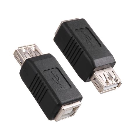 Adaptador Usb 20 Tipo A Hembra A Tipo B Macho Par Grandado