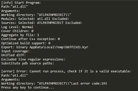 Code Coverage For Atl Projects Dlls · Issue 32 · Opencppcoverage