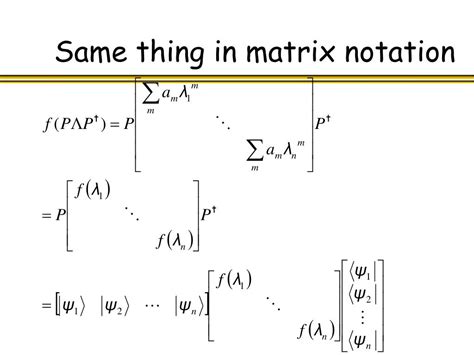 Ppt Dirac Notation And Spectral Decomposition Powerpoint Presentation