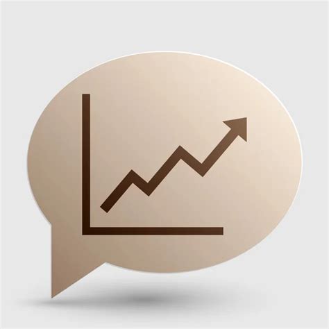 Vector Growing Graph Icon Stock Vector RealVector 35716439