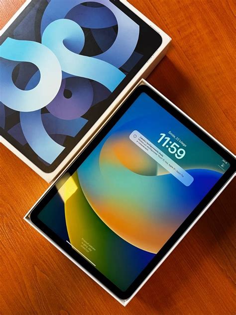 Apple Ipad Air 4 64gb Wifi A2316 Sky Blue Warszawa Kup Teraz Na
