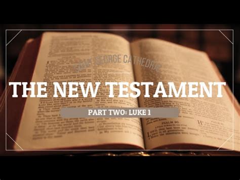 New Testament Video Series Saint George Cathedral
