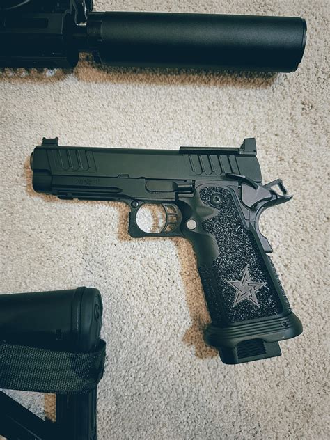 6mmproshop Stacatto P With Grip Upgrade R Gasblowback