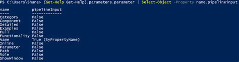 Powershell No Column Name