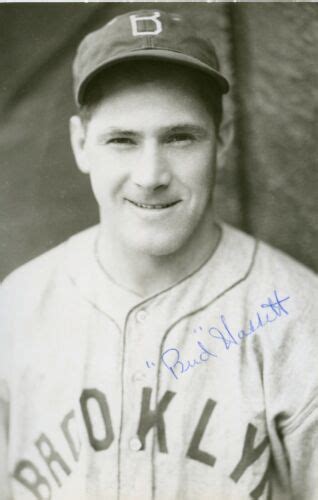 Buddy Hassett Brooklyn Dodgers Boston Bees Yankees Autographed Photo Ebay