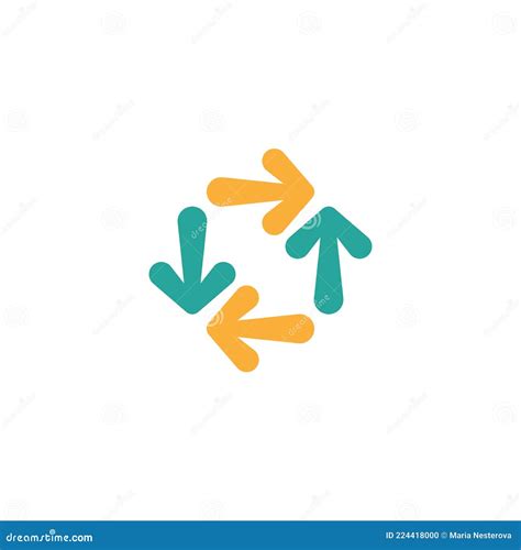 Four Arrows Circle Cycle Recycle Refresh Reload Refresh Loop