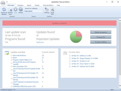 Updatestar Check If Software Updates Are Available Ghacks Tech News