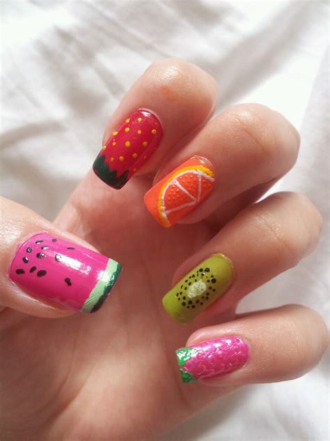 36 Fruit Nail Art Designs | Nail Design Ideaz