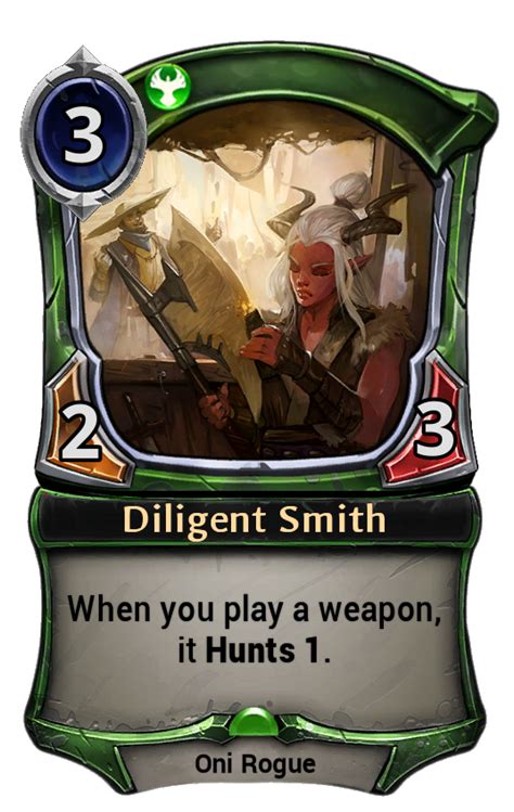 Diligent Smith Eternal Card Game Wiki Fandom