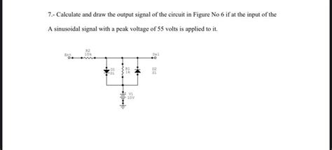 Solved Calculate And Draw The Output Signal Of The Chegg