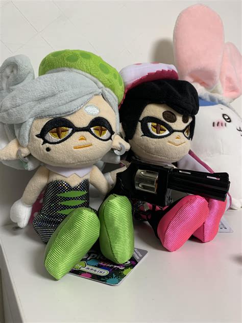 Finally Got The Squid Sister Plushies R Splatoon