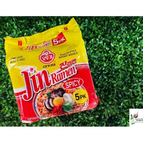 ₪ottogi Jin Ramen Mild And Spicy Shopee Philippines