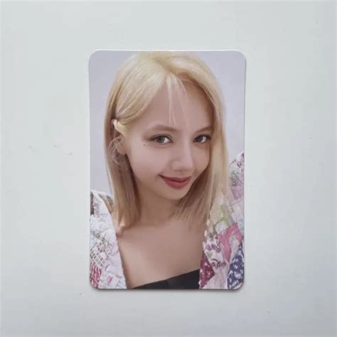 Blackpink Born Pink Shut Down Official Lisa Polaroid Photocard £592