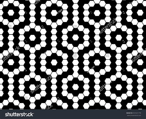 Hexagon Vector Pattern Repeating Linear Hexagon Stock Vector Royalty Free 557231770 Shutterstock
