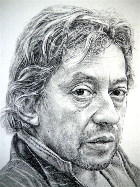 Serge Gainsbourg Hervé Le Fur Dessins Portraits Portraits