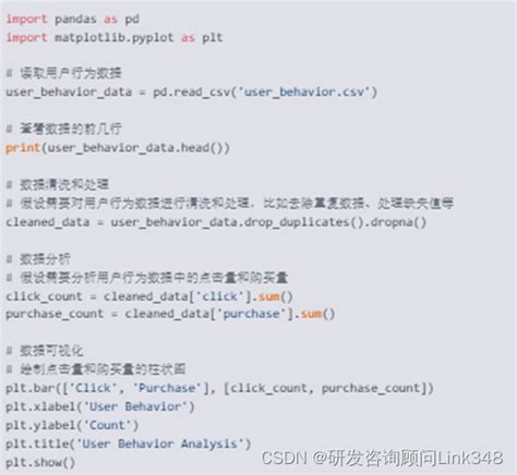 Python在用户行为分析中的应用与实战 Csdn博客