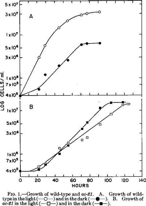 Figure 1 From Genetic Control Of Photosynthesis In Chlamydomonas
