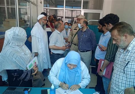 Deputy Commissioner Ramban On Twitter Visited District Hospital