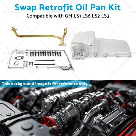 Swap Retrofit Oil Pan Kit Suitable For Gm Ls1 Ls6 Ls2 Ls3 1955 1987 302