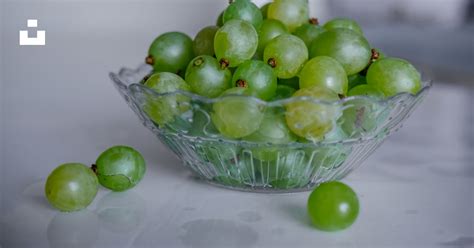 투명한 유리 그릇에 청포도 사진 Unsplash의 무료 녹색 이미지