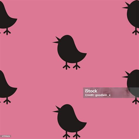 매끄러운 질감 패턴 벡터 귀여운 실루엣 병아리 쉬운 로고 공휴일에 대한 스톡 벡터 아트 및 기타 이미지 공휴일 귀여운 노랑 Istock