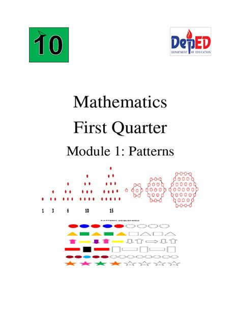 Math 10 Quarter 1 Module 1 Pdf