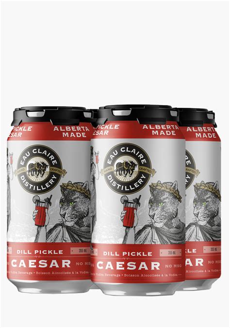 Eau Claire Dill Pickle Vodka Caesar 4 X 355ml Willow Park Wines