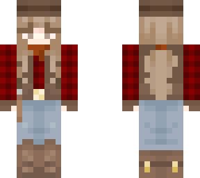 Cowgirl Not Original Minecraft Skin