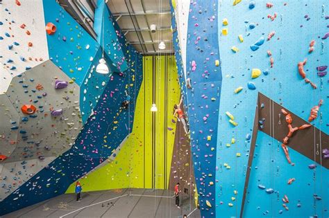 Climbing Walls And Bouldering Walls Colorful Climbing Wall Slide