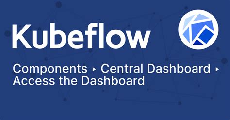 access the dashboard kubeflow