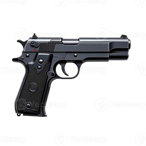 Semi Automatic Pistol Gun With No Background Clipping Path 66666098 Png