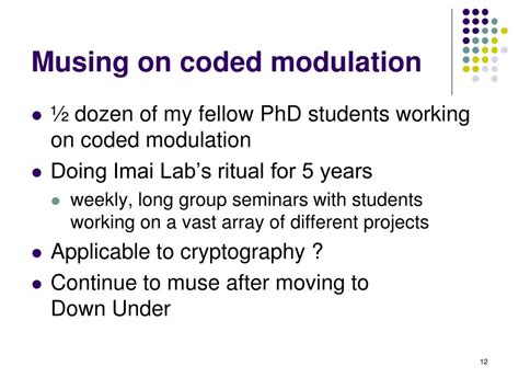 Ppt Coded Modulation And The Arrival Of Signcryption Powerpoint