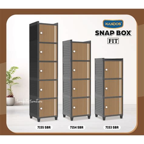 Jual LEMARI PLASTIK NAIBA SNAPBOX NANDOS 1 PINTU SWING RAK SERBAGUNA Shopee Indonesia