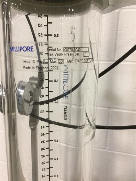 Millipore Quikscale 2 Liter Portable Chromatography Column
