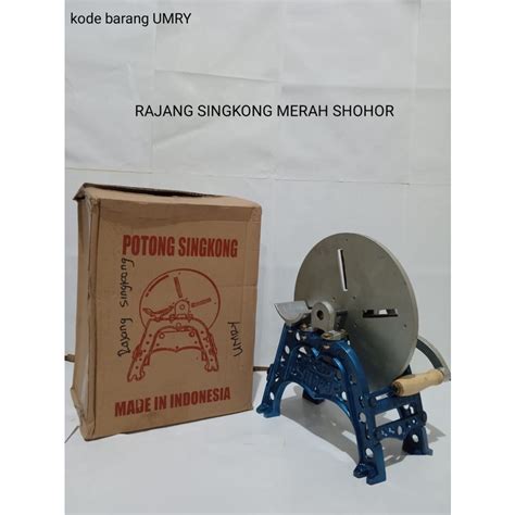 Jual NEW ALAT RAJANG SINGKONG PERAJANG SINGKONG MANUAL ALAT RAJANG