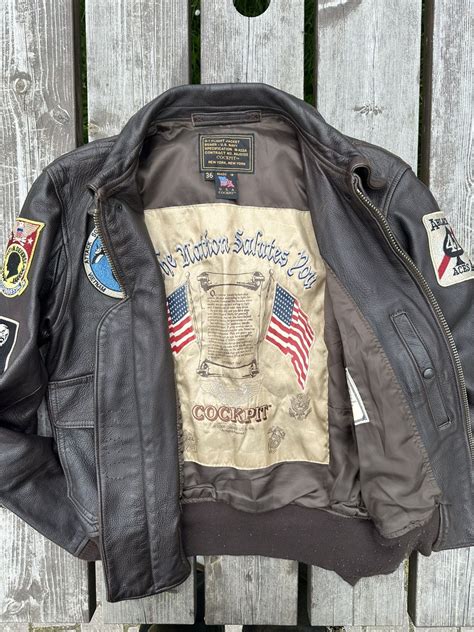 Cockpit Usa Cockpit Forrestal Carrier Pilots Vietnam Flight Jacket Usa