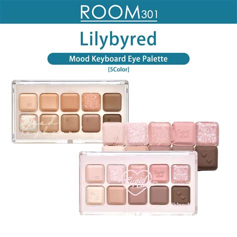 [lilybyred] Mood Keyboard Eye Palette 10 5g 5 Colors Eyeshadow