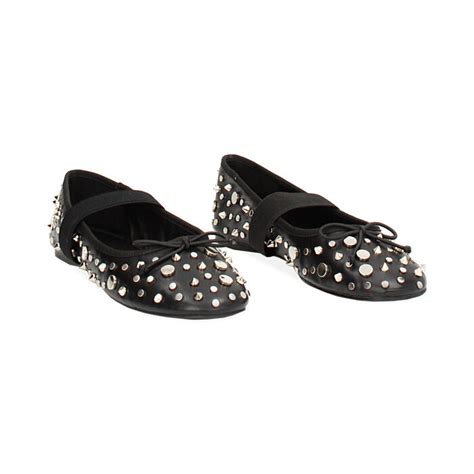 Bailarinas De Mujer Negras Brillantes Primadonna Collection