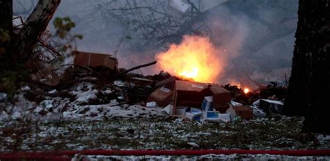 Una cámara de seguridad capta el momento del accidente aéreo en Vilna