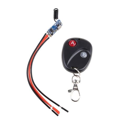 Relay Wireless Switch Remote Control DC V V V V V V V Mini Power LED Lamp Controller