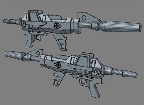 3d Model Transformers Mirage G1 Gun Vr Ar Low Poly Cgtrader