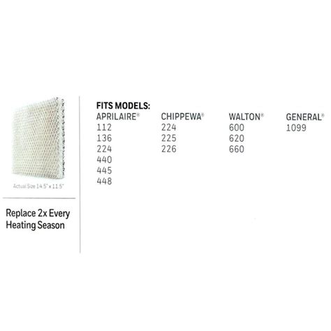 Honeywell Home Replacement Humidifier Filter Hc18p1009 U At